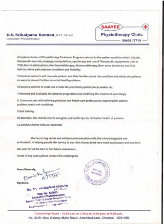 Experience Certificate | PDF