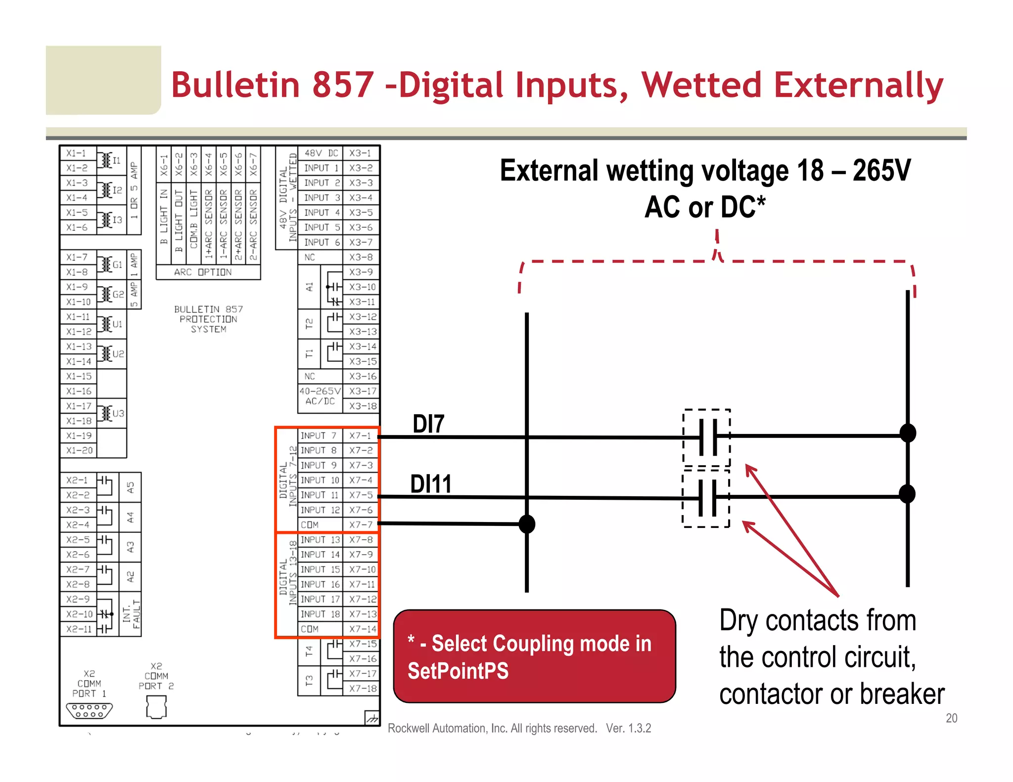 857 motor protection relay | PDF