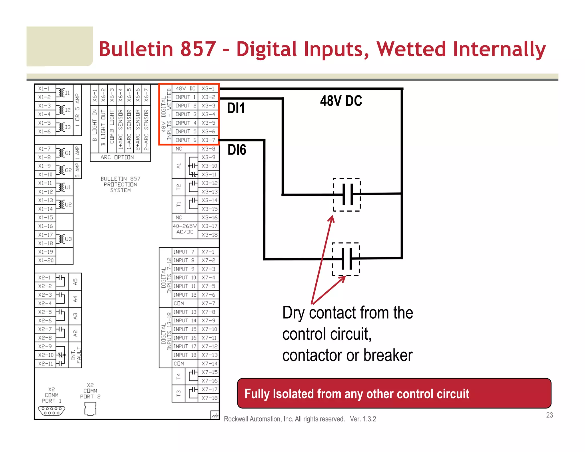 857 motor protection relay | PPT