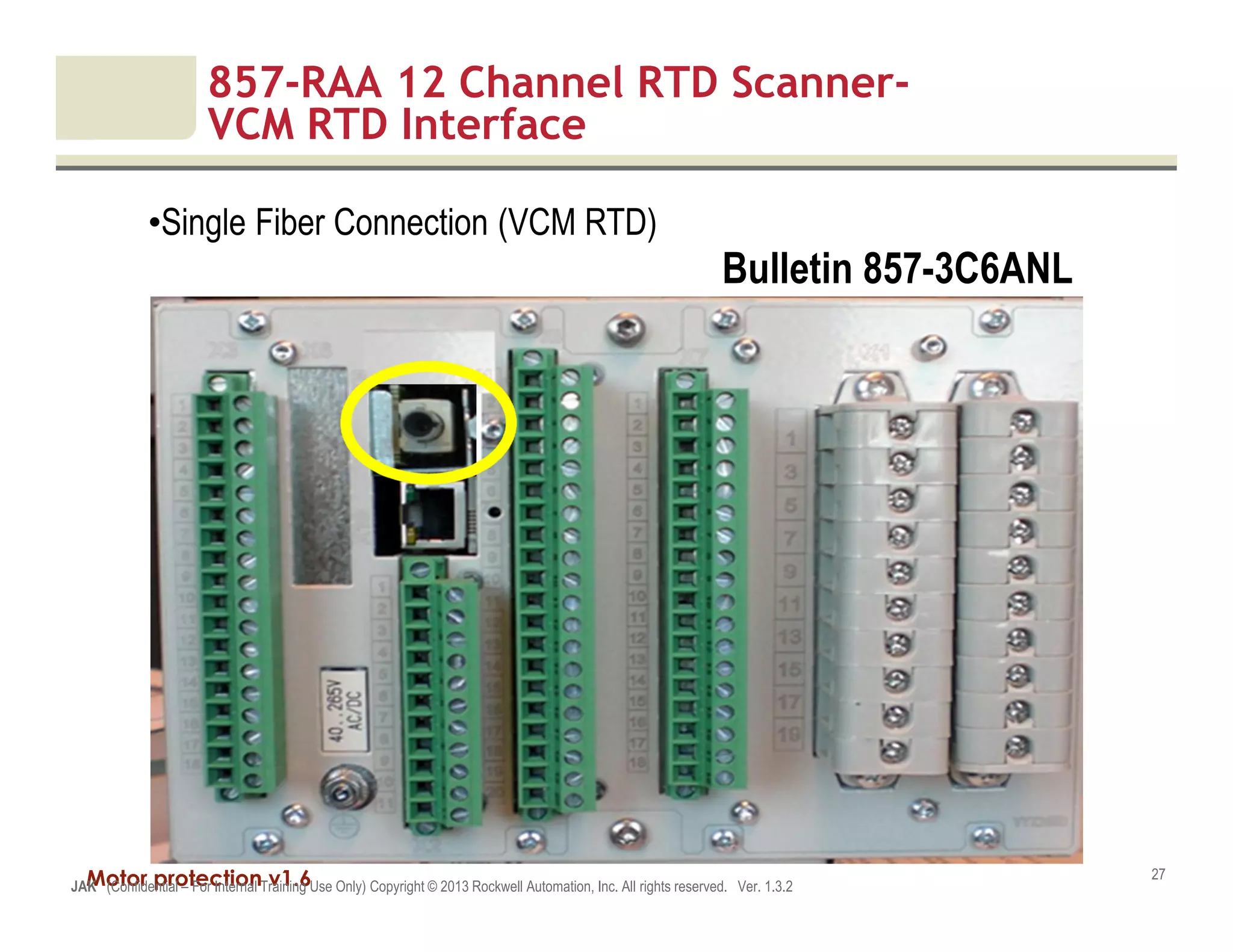 857 motor protection relay | PDF