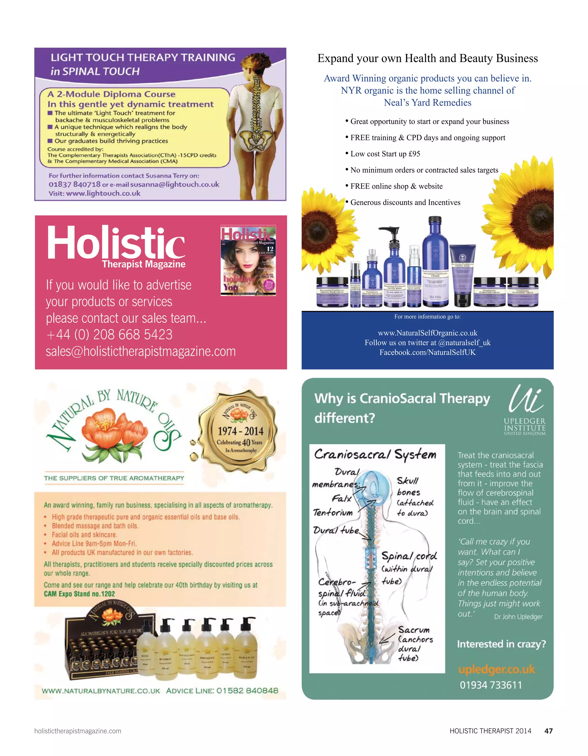 Holistic Therapist Magazine issue 12 Amy Schofield | PDF | Holistic ...