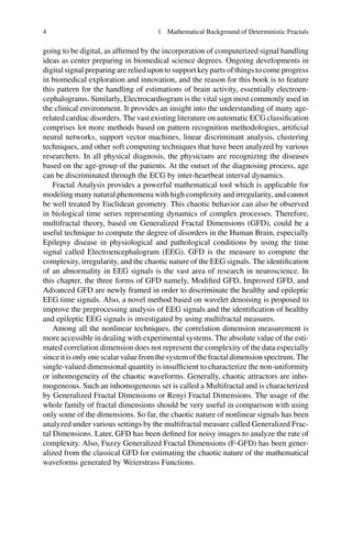 Fractal Functions, Dimensions and Signal Analysis Santo Banerjee | PDF