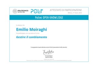 Attestato POK | PDF
