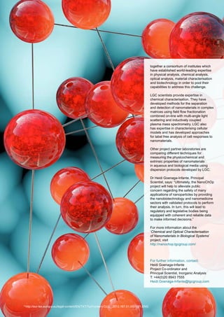 Catalyst-Spring-2015 | PDF | Chemistry | Science
