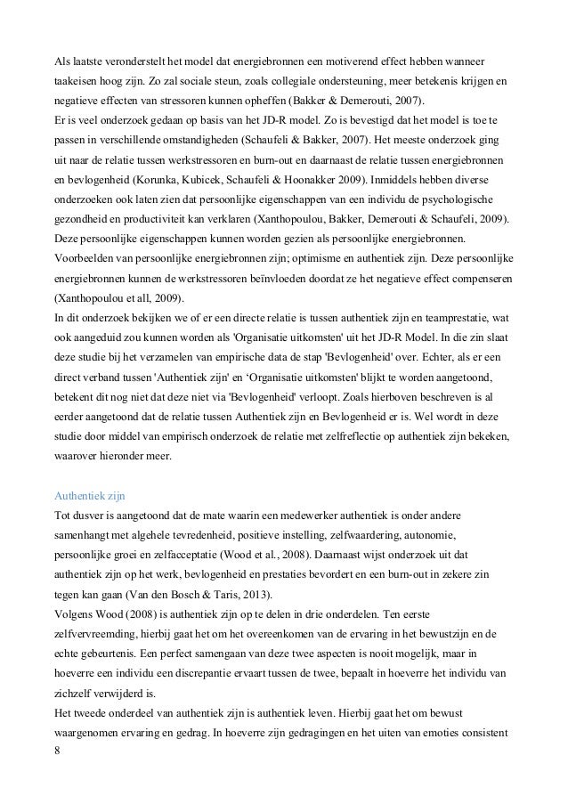 De invloed van authentiek zijn en zelfinzicht op de teamprestatie, Go…