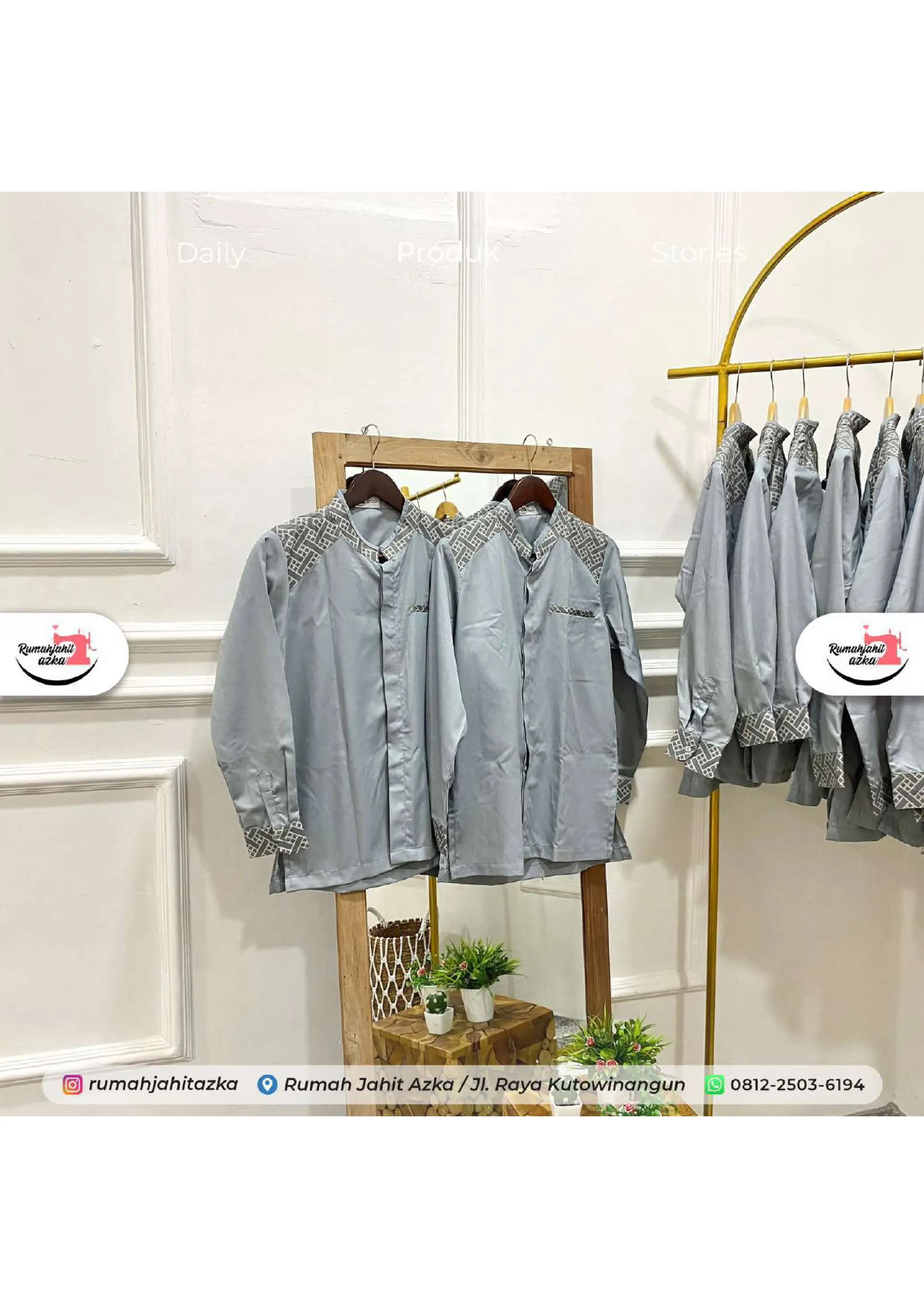 Seragam Hadroh Model Kombinasi Rumah Jahit Azka | PDF