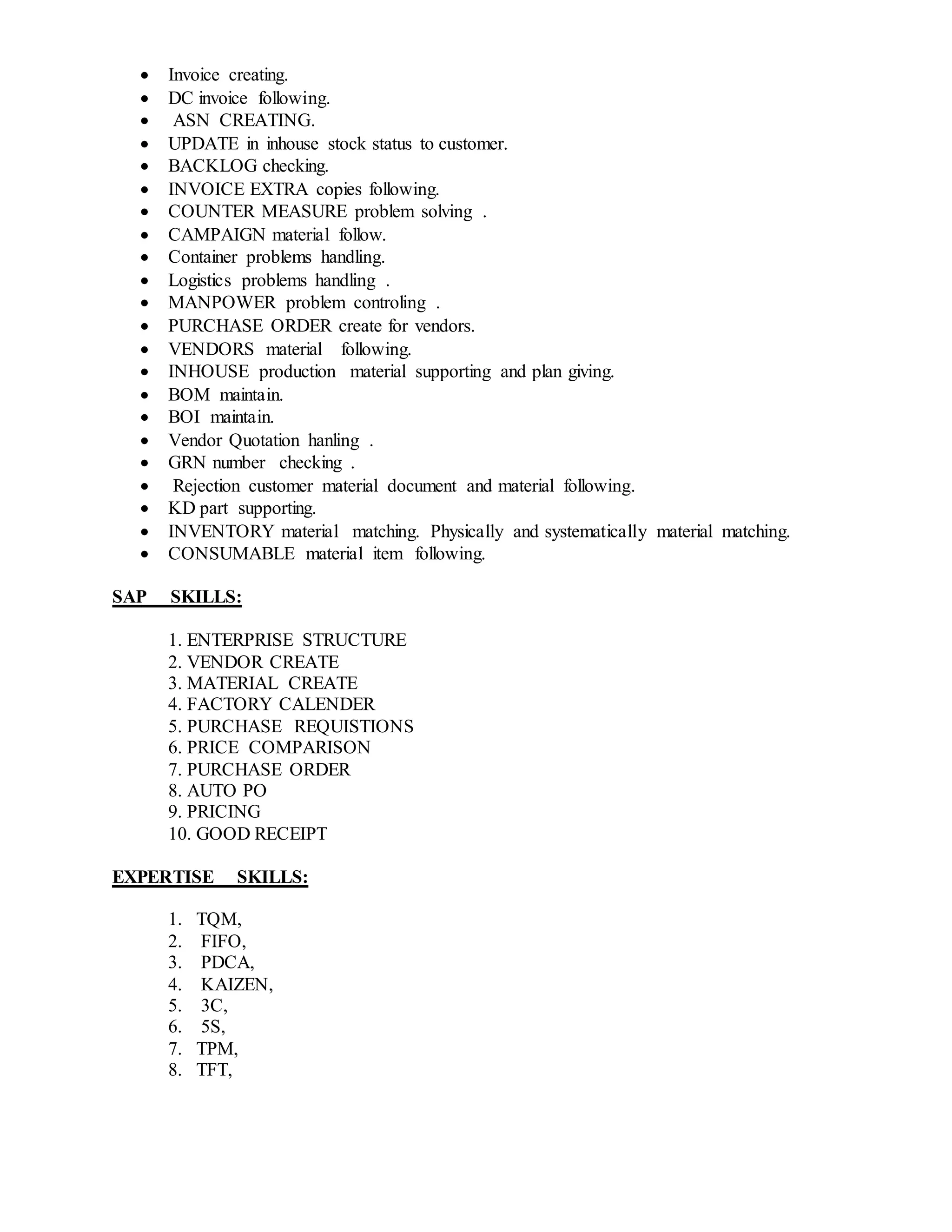 sugumar resume | PDF