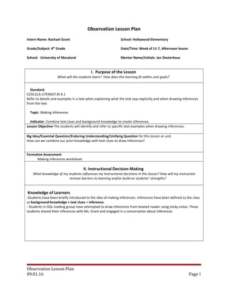 Practice Formal Lesson Reading (government cont.) | DOC