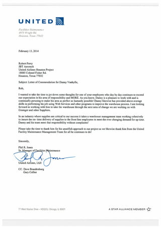 Letter of Commedation | PDF