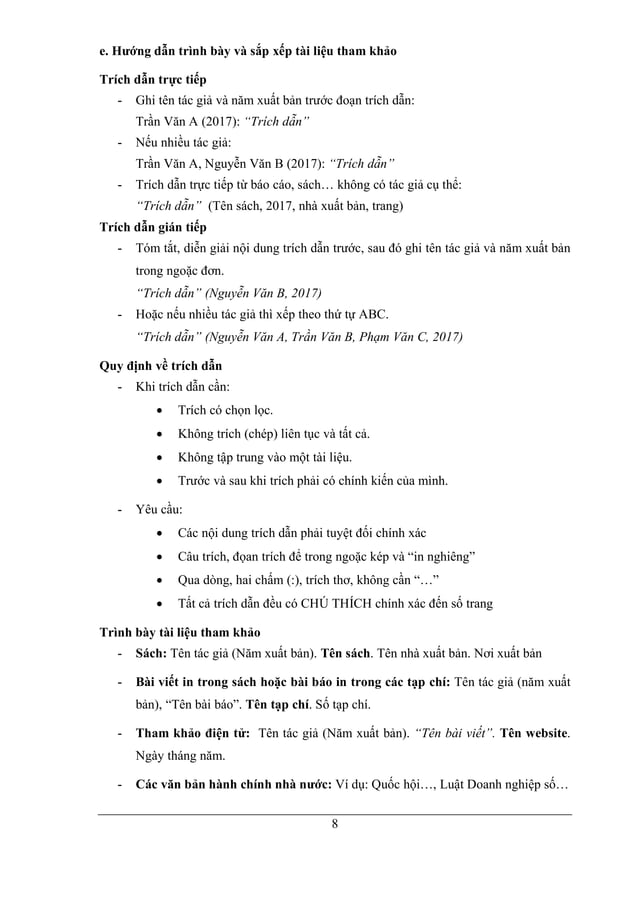 Huong dan viet bao cao thuc tap tot nghiep | PDF