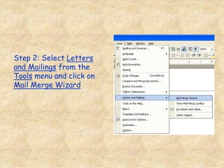MAIL MERGE.ppt