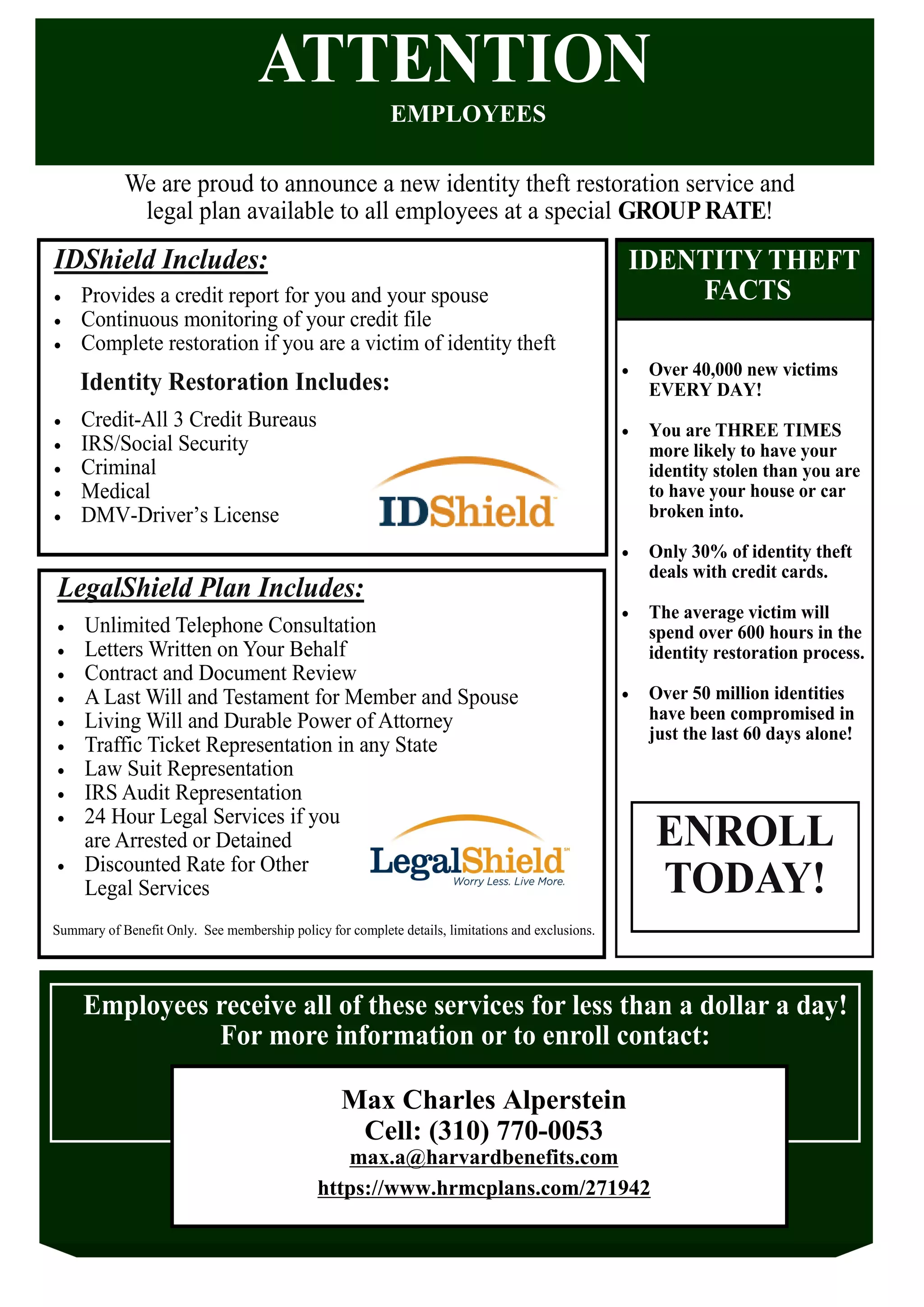Employee Benefit Flyer Max Charles Alperstein-4 | PDF