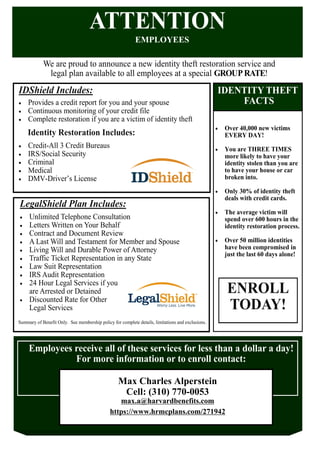 Employee Benefit Flyer Max Charles Alperstein-4 | PDF
