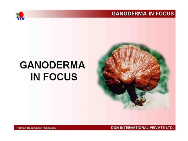 ganotherapy | PPT | Herbs and Supplements | Alternative Medicine