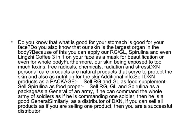 ganotherapy | PPT | Herbs and Supplements | Alternative Medicine