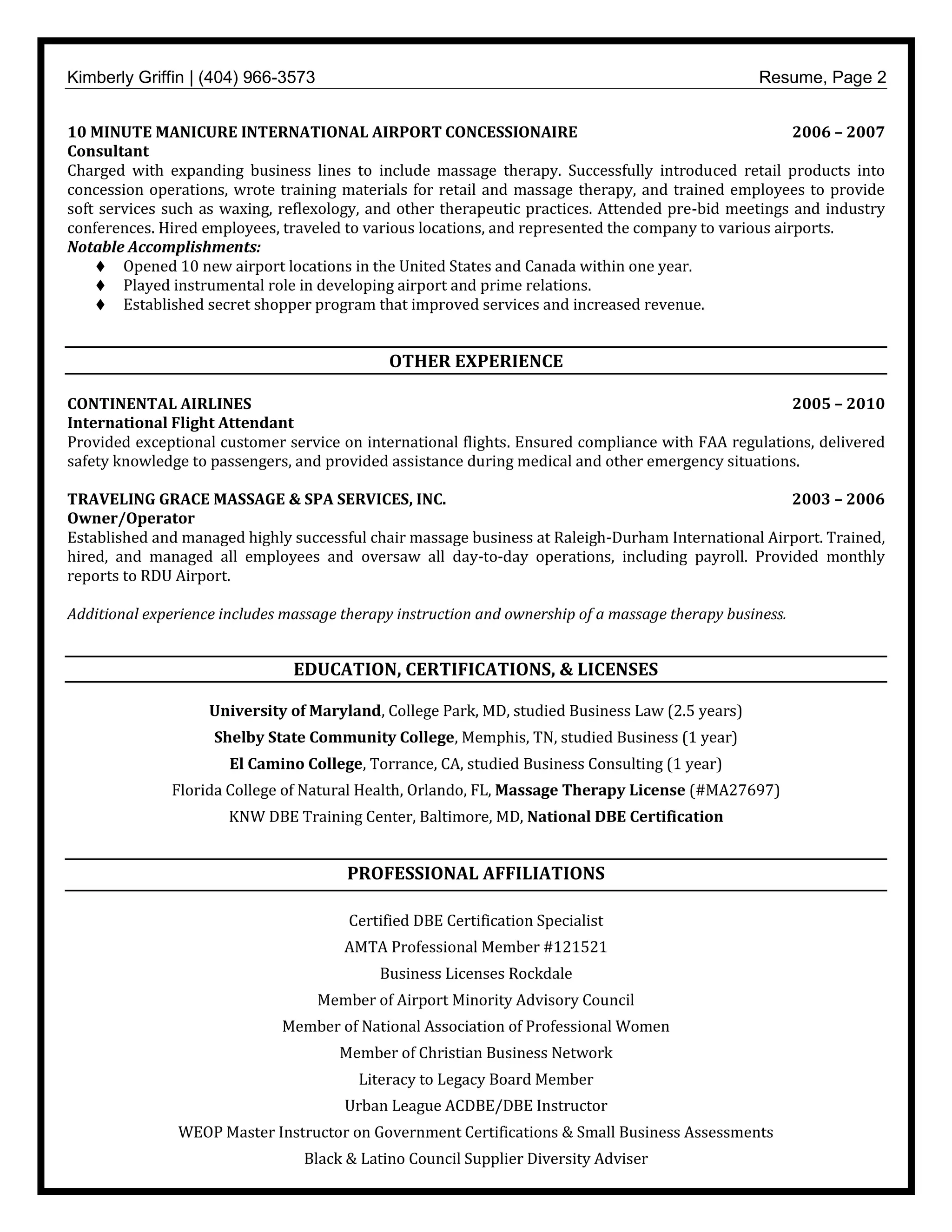 Kimberlys Resume 2016 | PDF