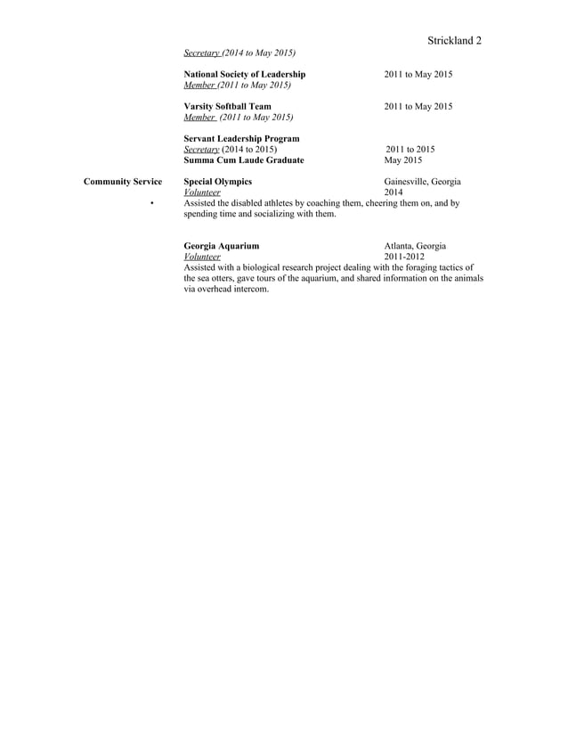 Resume Final PA school Scribe | PDF
