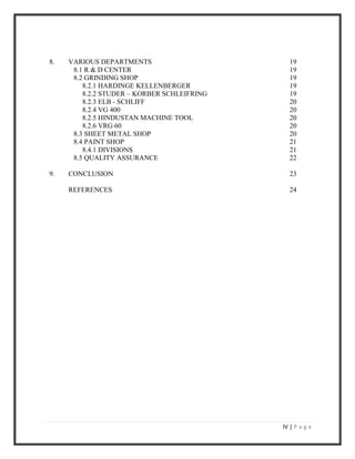 Internship Report_Jyoti CNC Automation Pvt Ltd | PDF