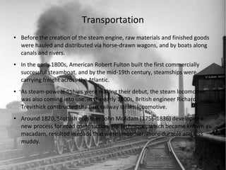 Industrial Revolution Presentation (history grade 12) | ODP