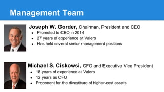 Valero Energy | PPTX