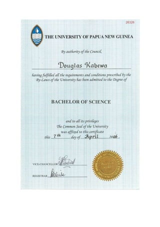 UPNG Degree | DOCX