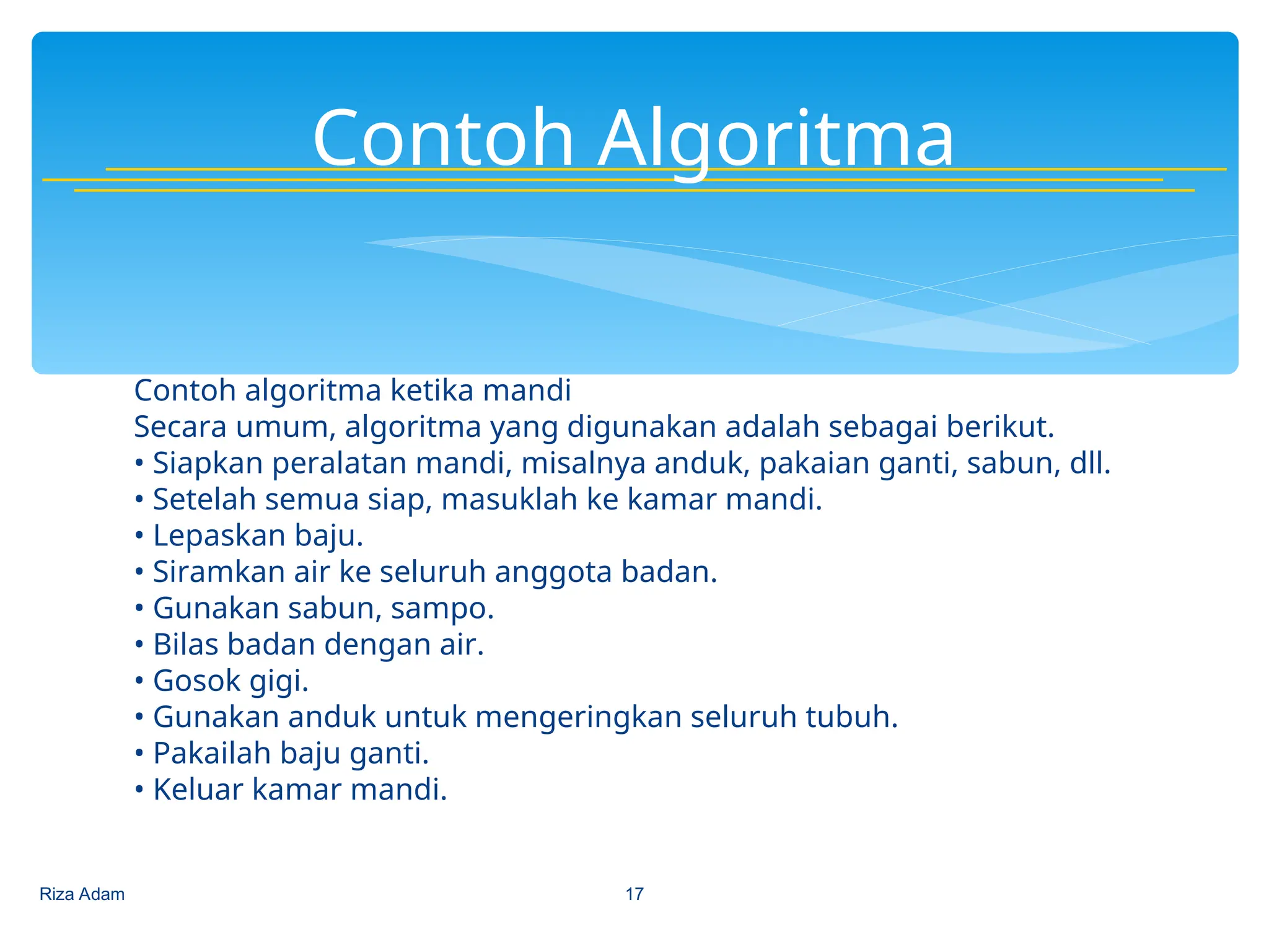 PPT - BAGAIMANA MEMAHAMI LOGIKA & ALGORITMA | PPT