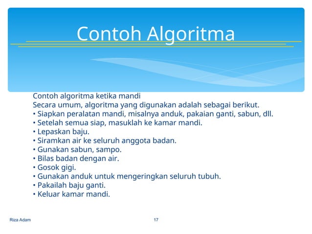 PPT - BAGAIMANA MEMAHAMI LOGIKA & ALGORITMA | PPT