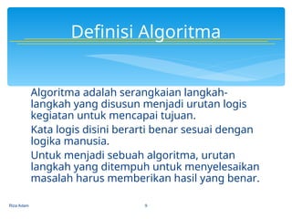 PPT - BAGAIMANA MEMAHAMI LOGIKA & ALGORITMA | PPT