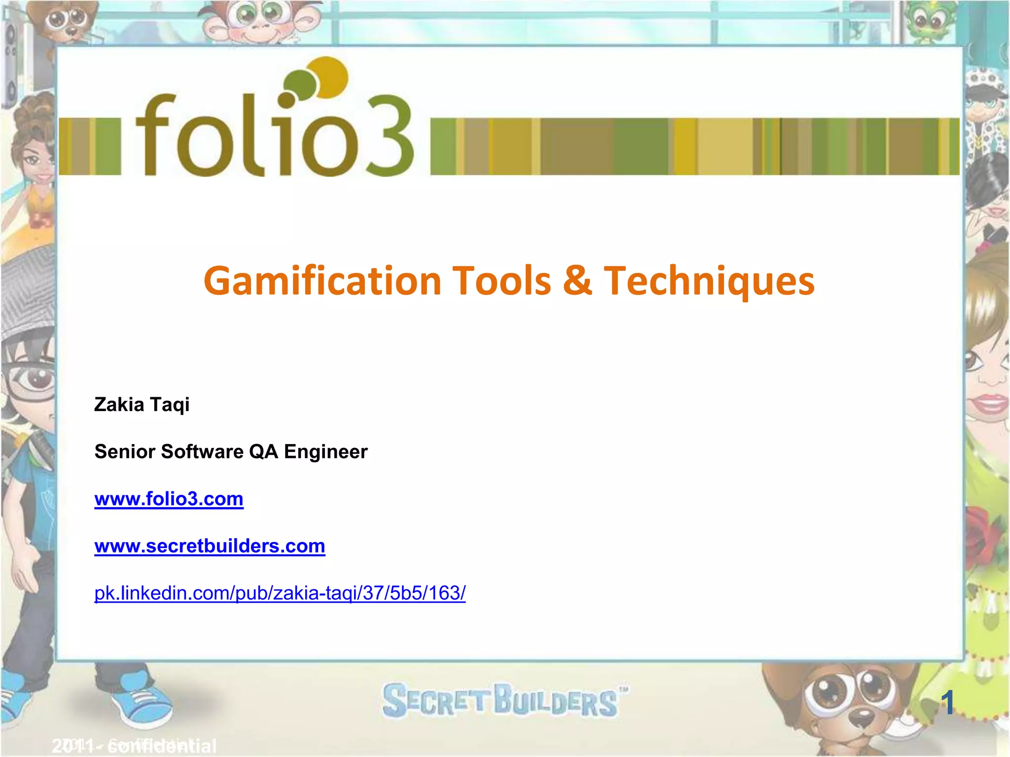 Gamification techniques | PPT