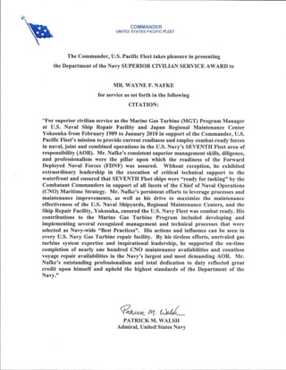 Superior Civilian Service Award | PDF