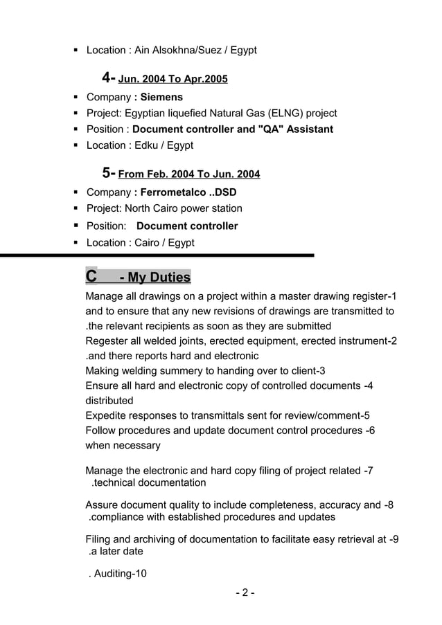 essam nasr cv document controller.DOC