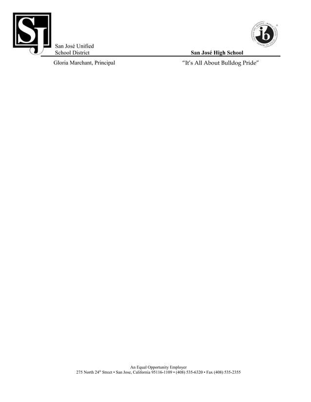 SJUSD Experience | PDF