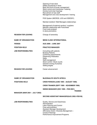 Malcolm CV NEW-2015 | DOC