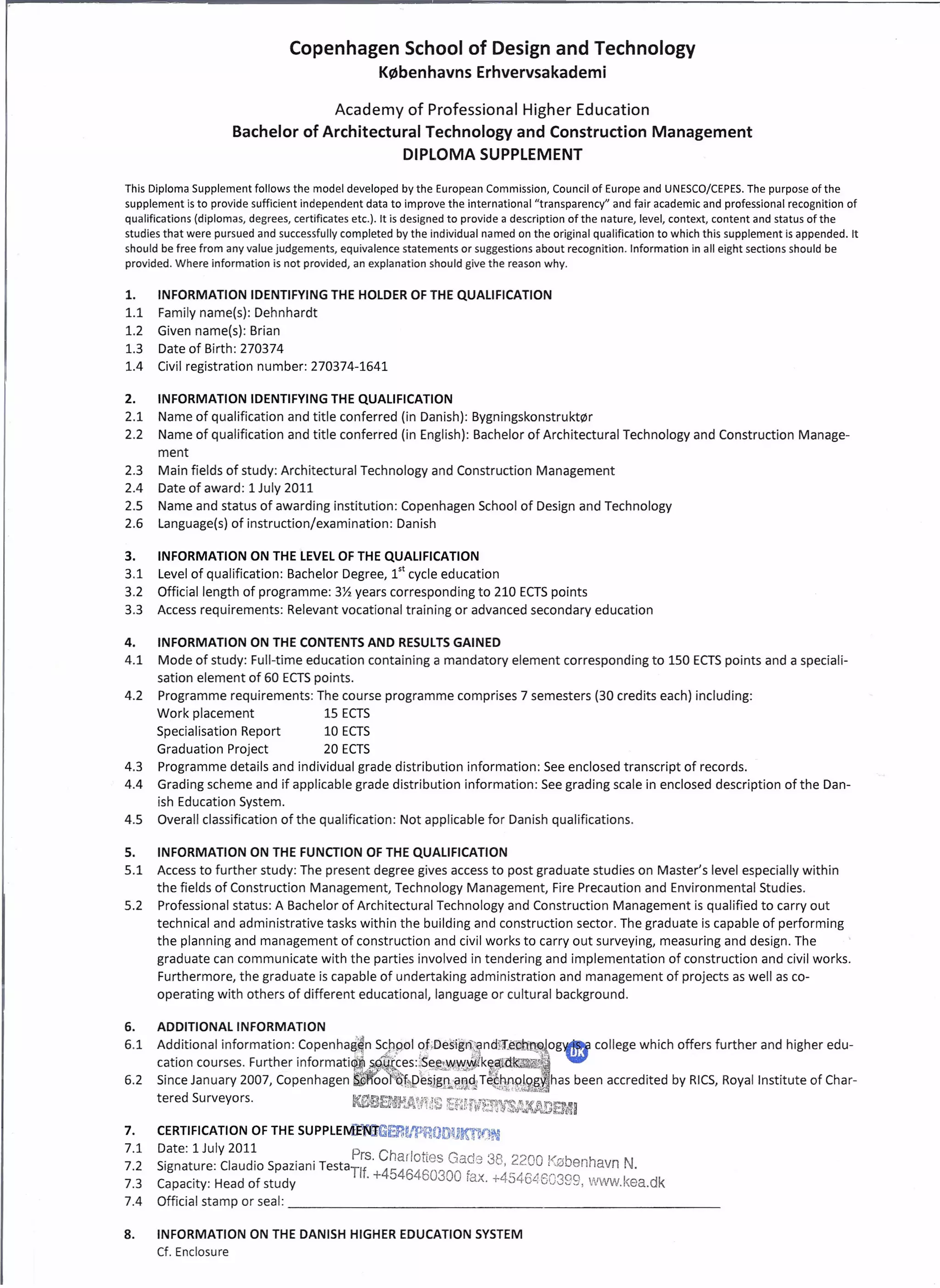 Bygningsbachelor KEA | PDF
