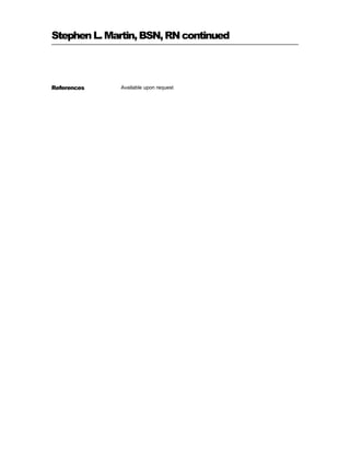 ResumeStephenLeeMartin2016 | PDF