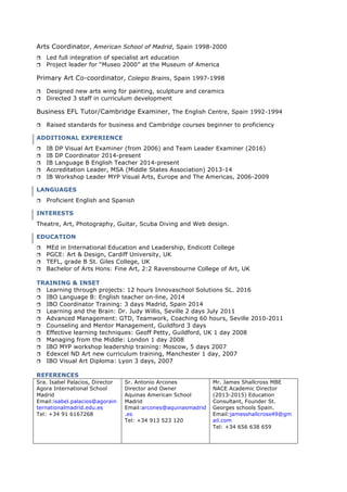 GregWilliamsCV2016v2 | PDF