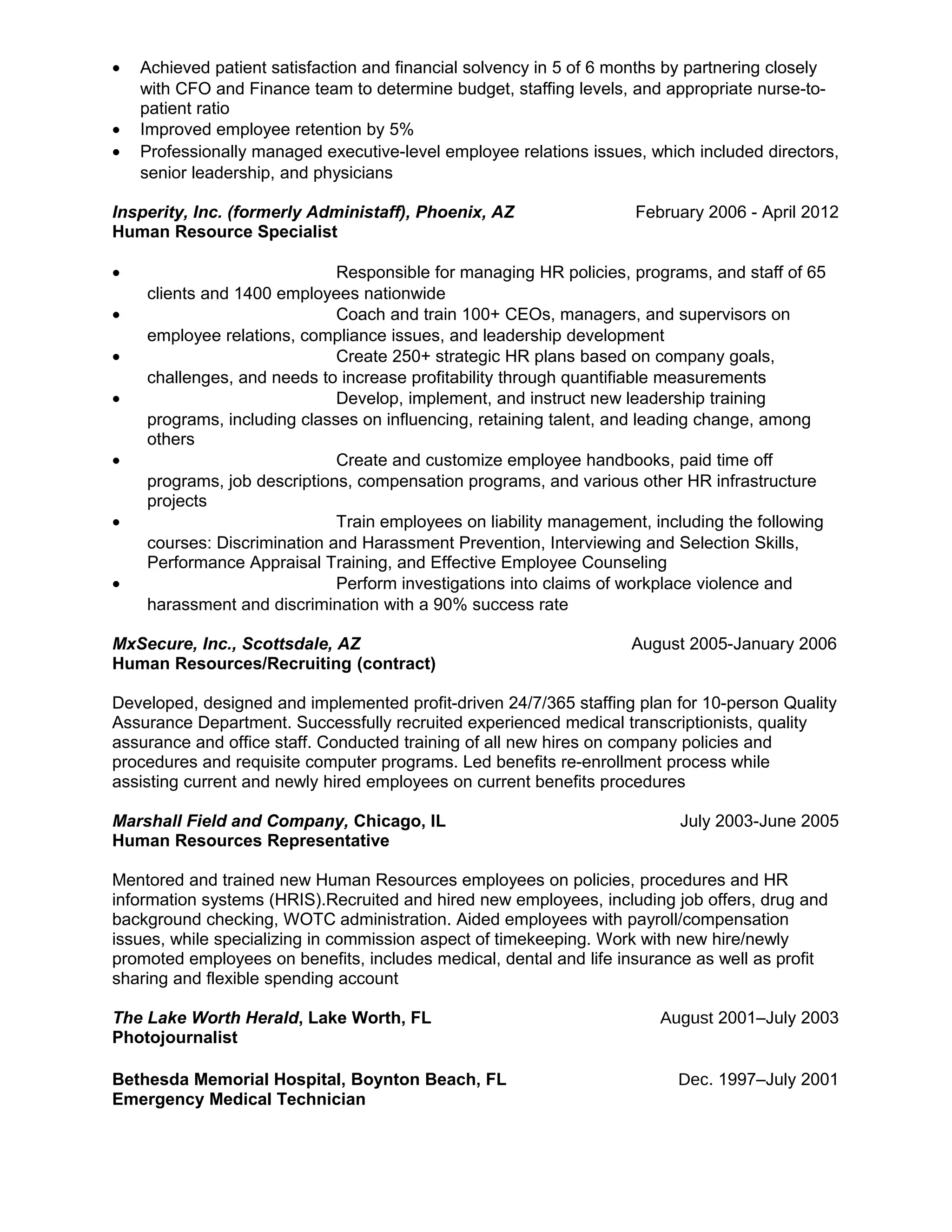 KJ Keith Jennings resume EM | DOC