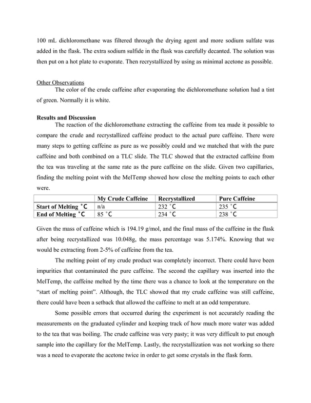 Caffeine Template 2013 | DOC