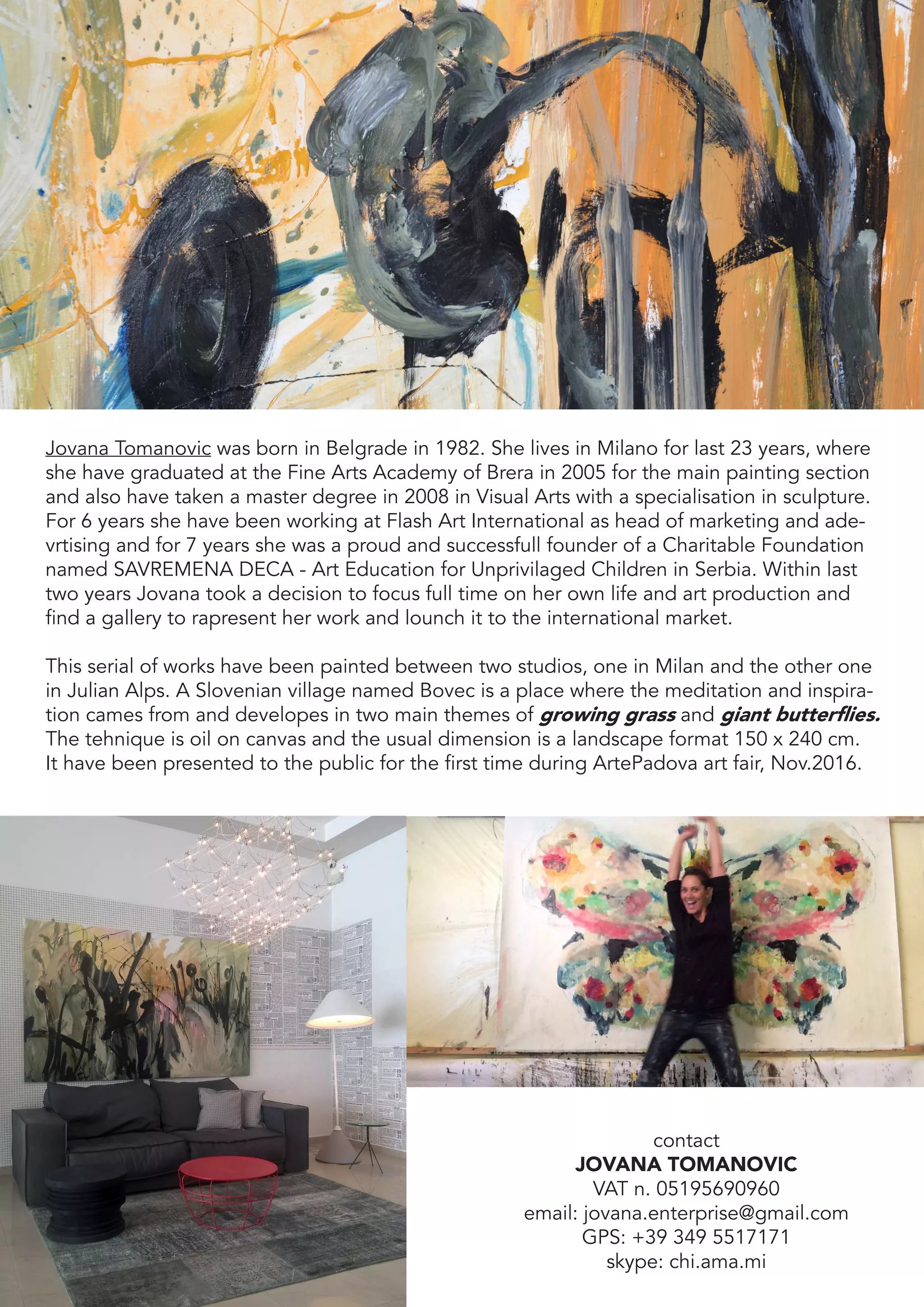 jovana tomanovic cv2016 | PDF