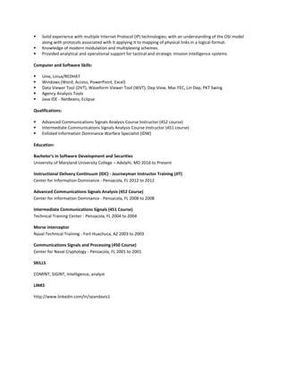 Sean_Davis_Resume | PDF