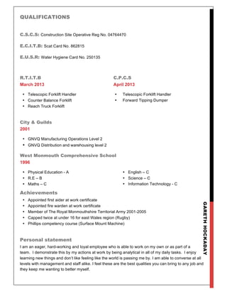 master cv january 2016 pdf 2 | PDF