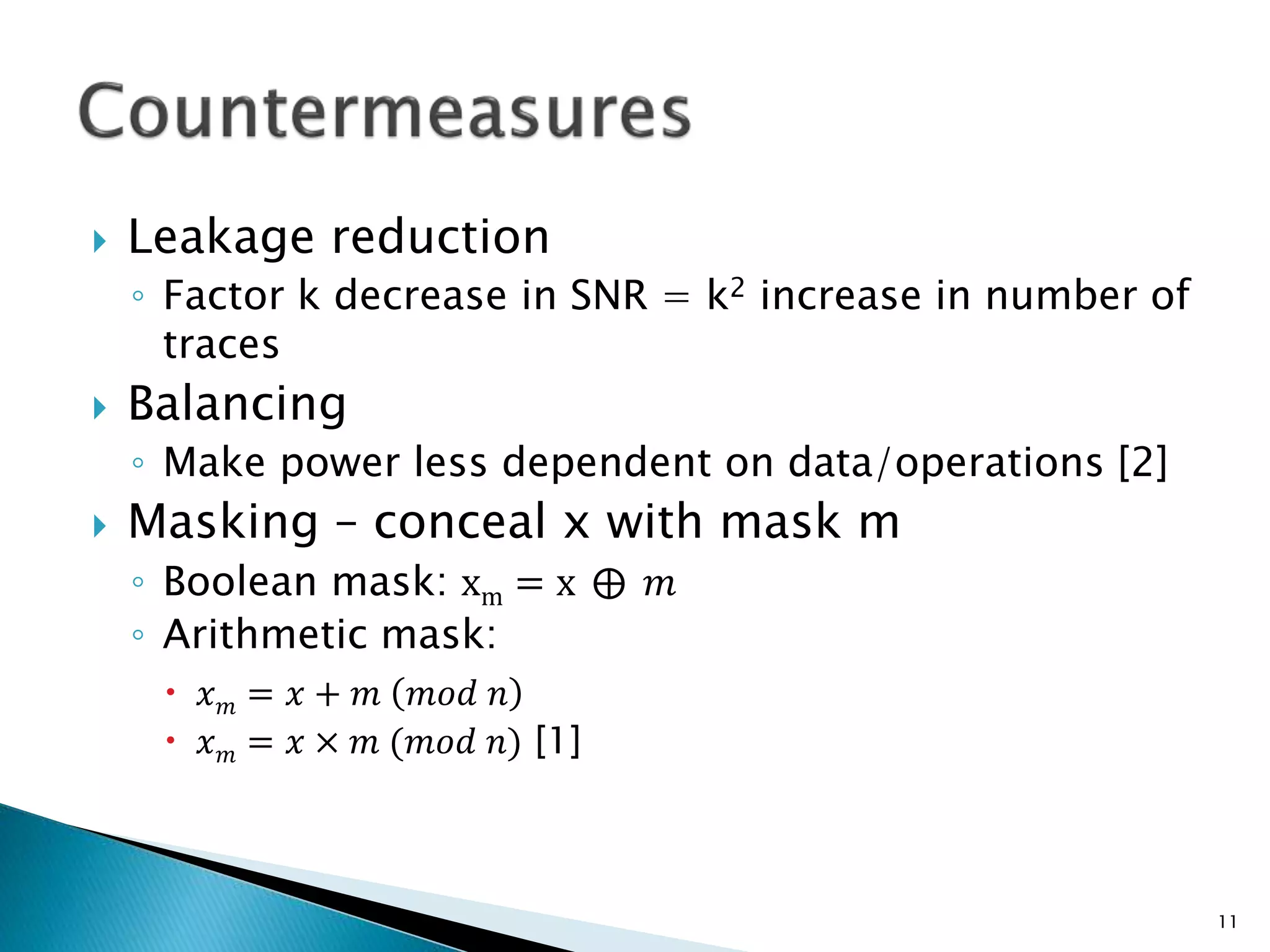 Power Analysis Attacks | PPTX