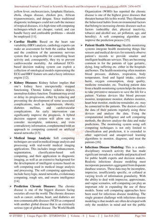 Essence of Soft Computing in Healthcare | PDF