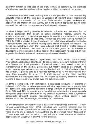 CurriculumVitaeBrief_IT | PDF