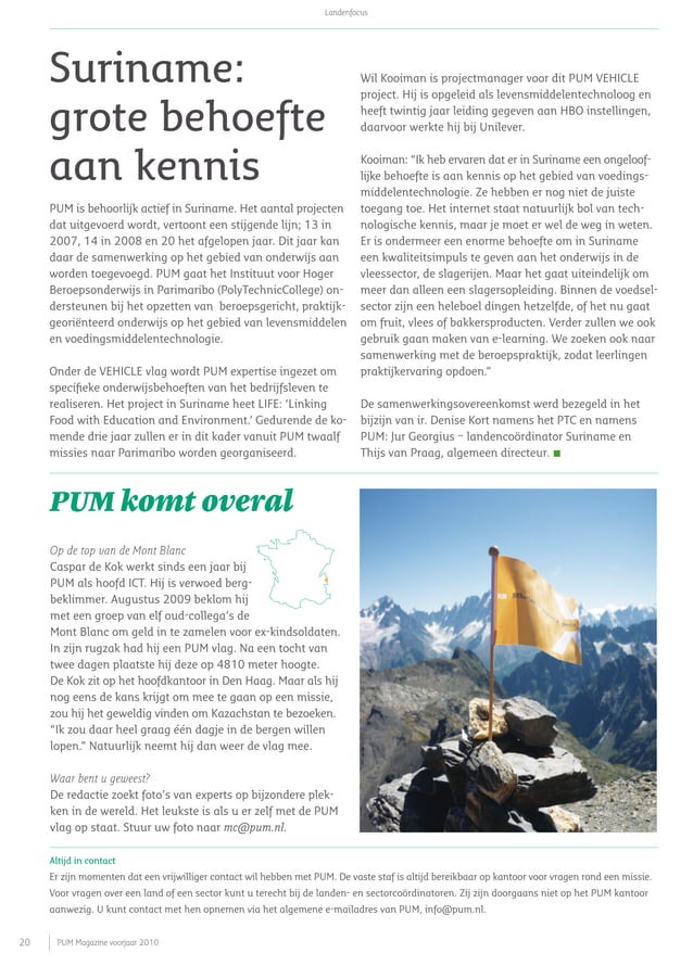 PUM_Magazine_Voorjaar_2010 | PDF