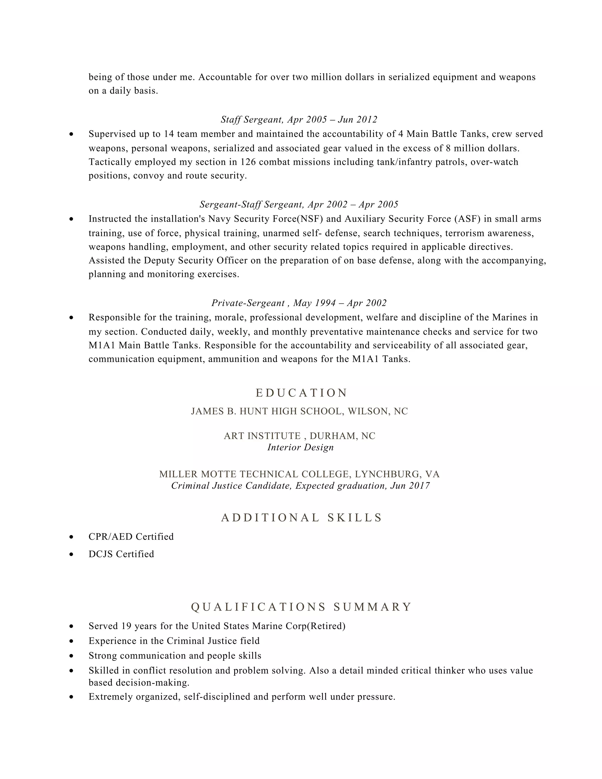 Raymond Resume 2016 refined | PDF