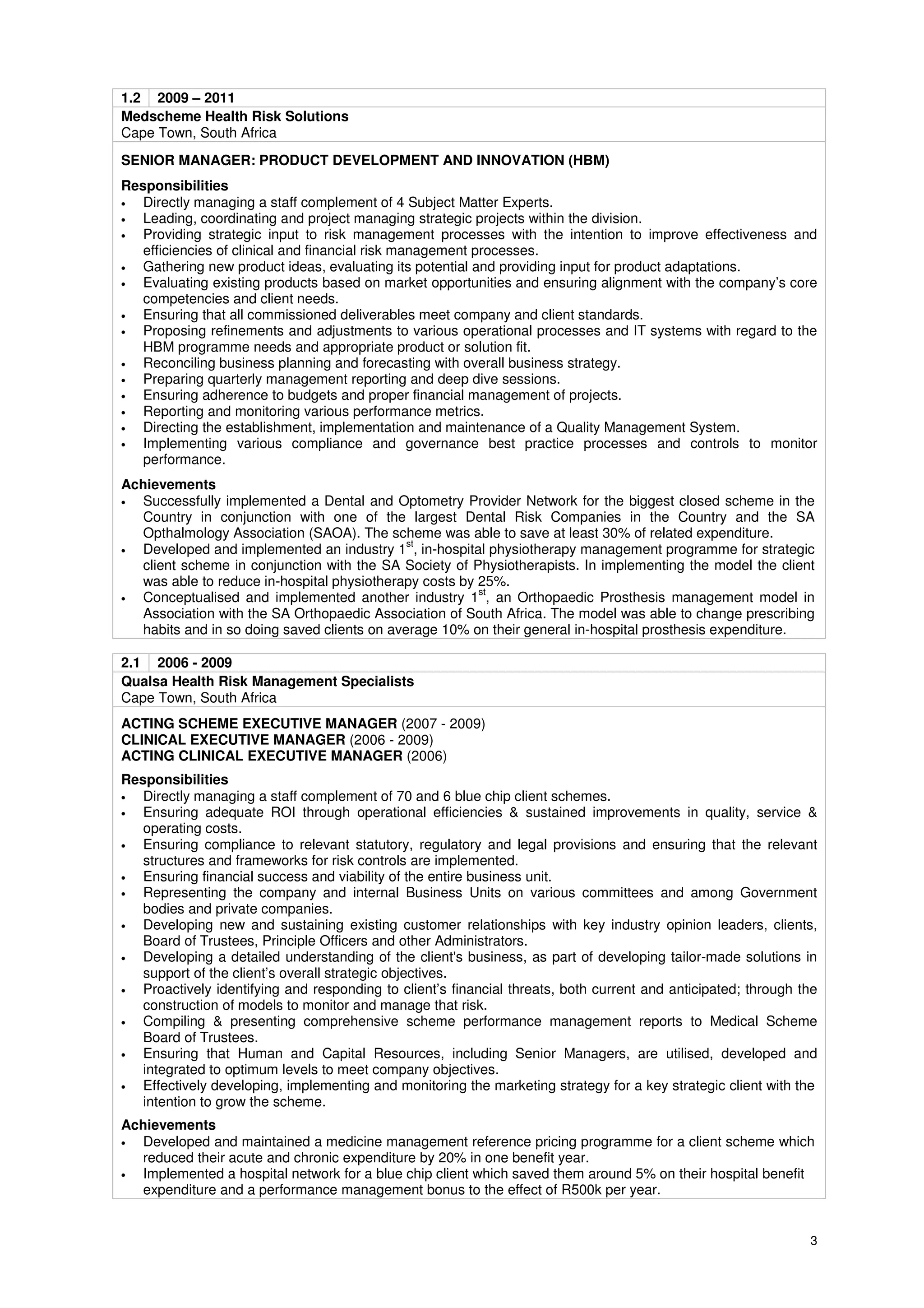 Shaun Allies CV | PDF