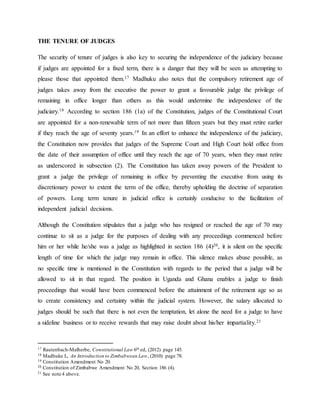 BRIANE CONSTITUTIONAL LAW - THE JUDICIARY | PDF