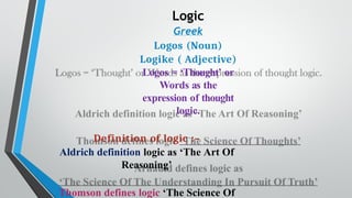 85 TO 91 Topic-Logic.jjbjlbjbljbljbljljpptx | PPTX