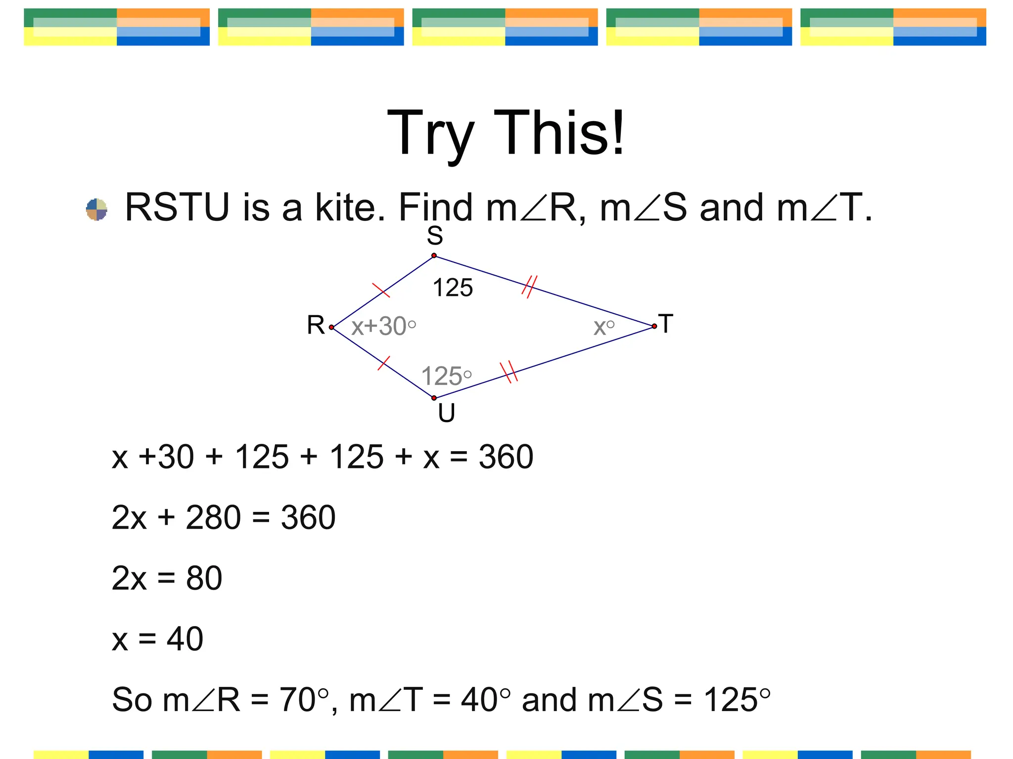 DIFFERENT PROPERTIES OF TRAPEZOID AND KITE | PPT